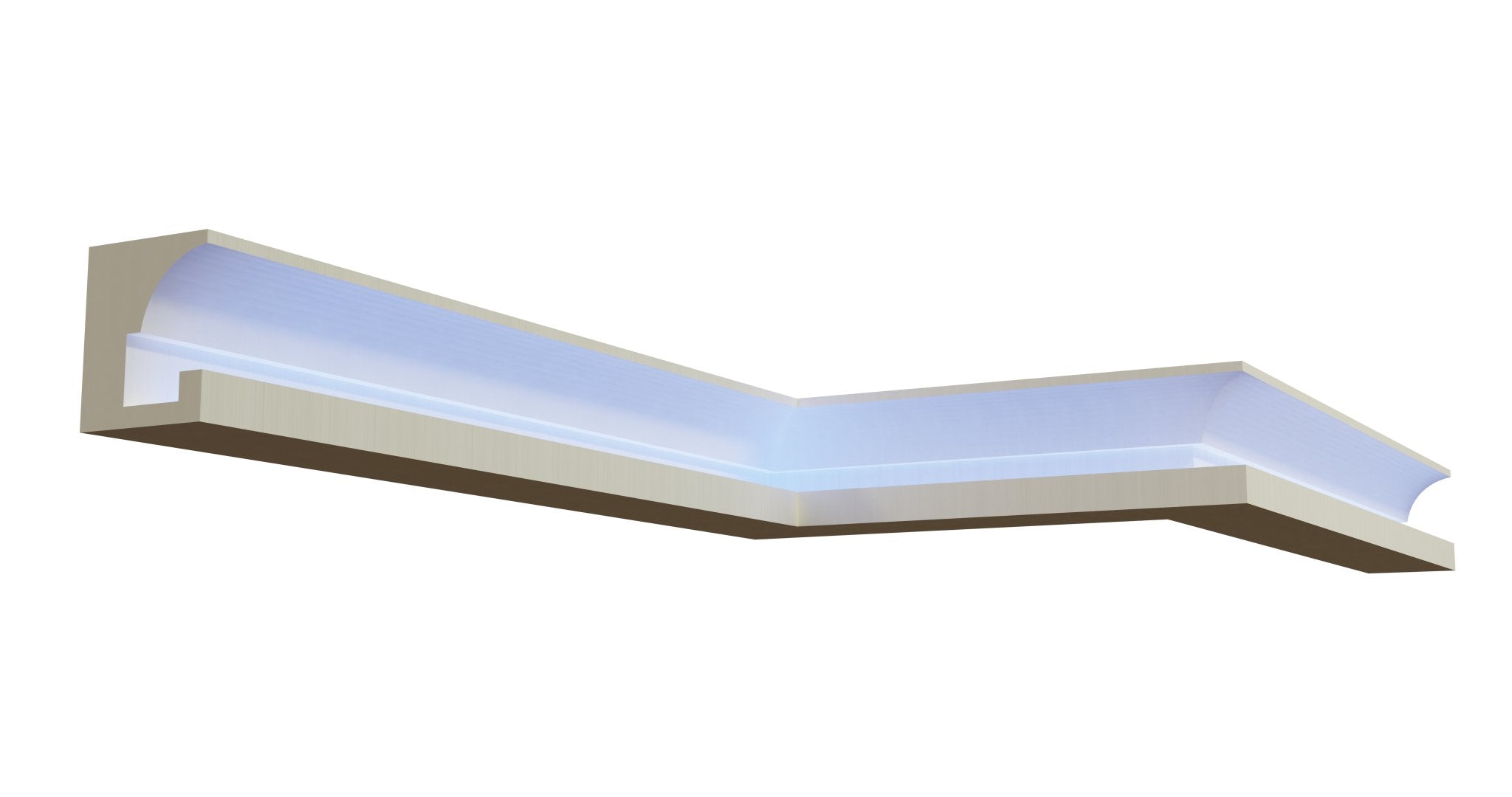 LED Leisten für Decke aus Styrodur - decorwall24h.de